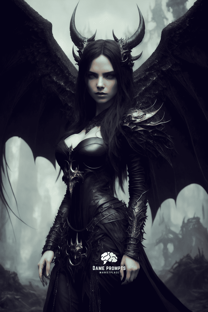 Prompt profesional de imágenes de chicas demonio | Prompts Marketplace